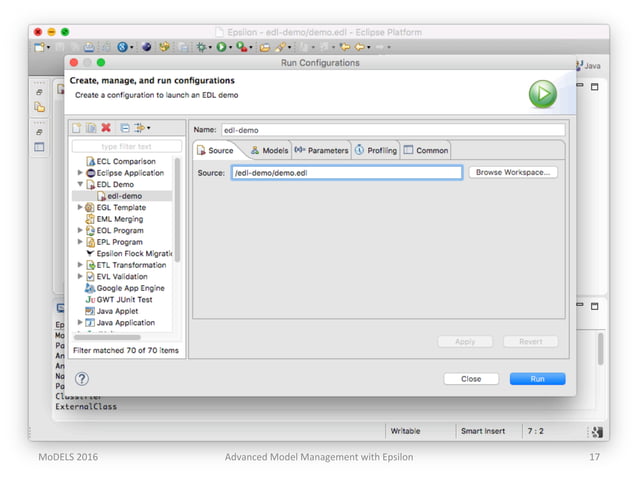 Developing a new Epsilon Language through Grammar Extension: The Epsilon Demo Language (EDL) | PPT
