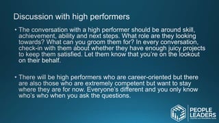 4 Types of Performance Conversations for Leaders and Managers | PPTX ...