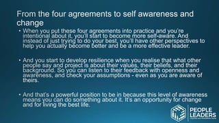 The 4 Agreements for Effective Team Leadership | PPTX