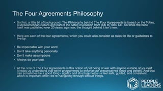 The 4 Agreements for Effective Team Leadership | PPTX