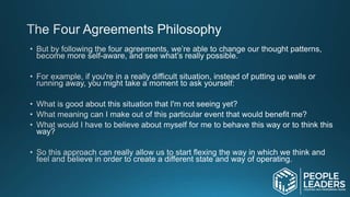 The 4 Agreements for Effective Team Leadership | PPTX