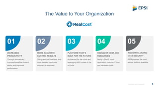 EPSi Overview & RealCost Platform Introduction | PDF