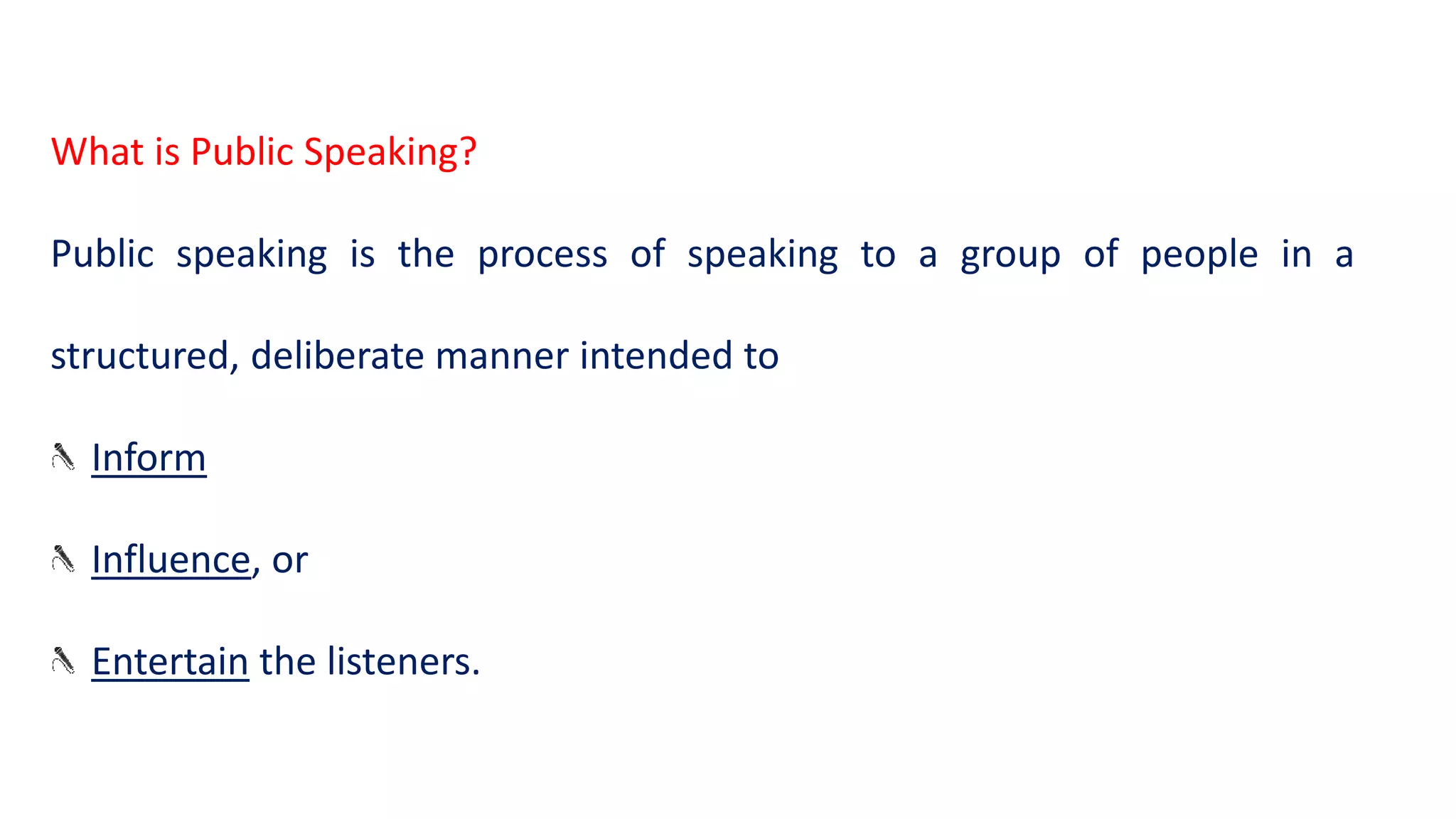 Effective Public Speaking Skills | PPTX