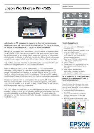 Epson work force-wf-7525-brochures-1 | PDF