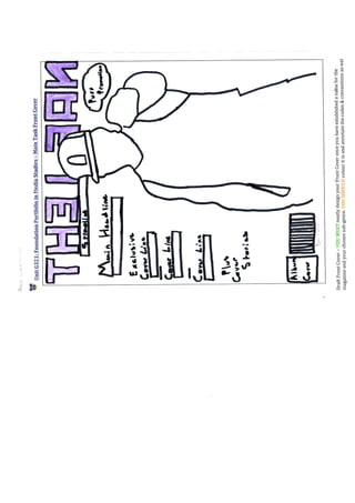 Front Cover hand drawn draft | PDF | Drawing and Sketching | Arts and ...