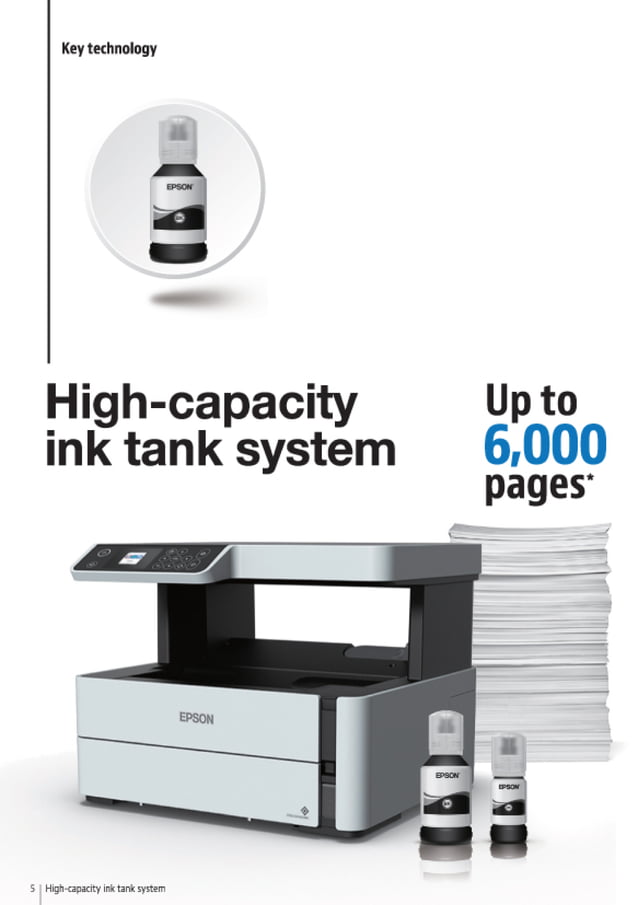 EcoPowering Office Printing with Epson Monochrome EcoTank Printers | PDF