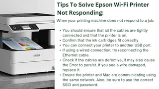 Epson Printer Not Responding | Here is the solution | PPTX