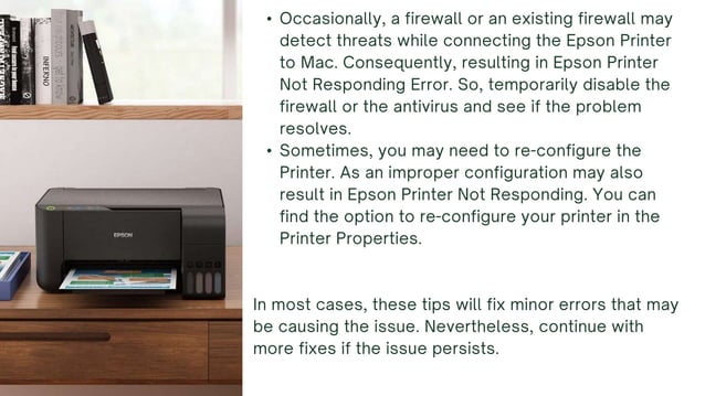 Epson Printer Not Responding | Here is the solution | PPTX