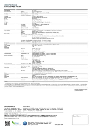 High Speed Epson SC-T3130N Technical CAD Printer | PDF | Computer Peripherals | Computing