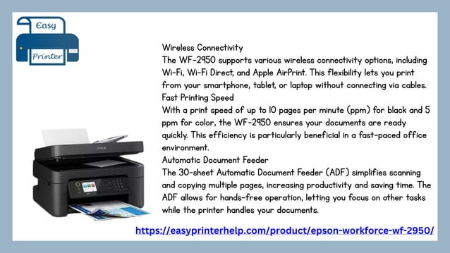 Epson Workforce WF-2950 All-in-One Wireless Color Printer (1).pptx