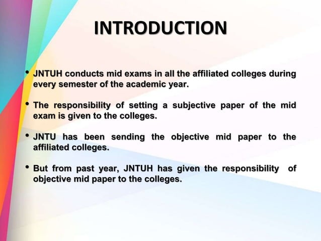 Exam Paper Setter | PPTX