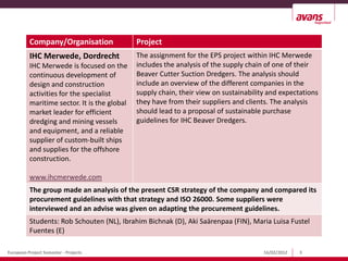 Eps projects 2011 2012 | PPTX