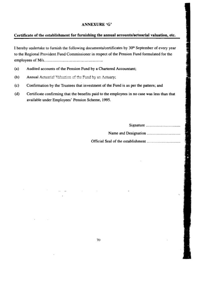 EPS Scheme 1995 Hand Book