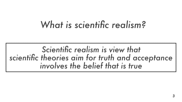Eps scientific realism | PPT