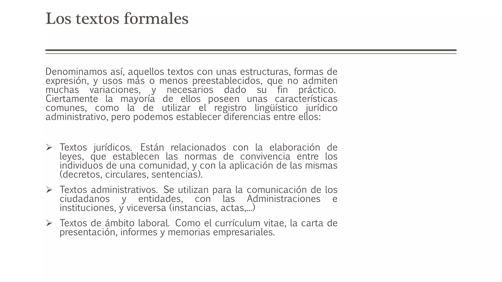 Redaccion de Textos Formales | PPTX