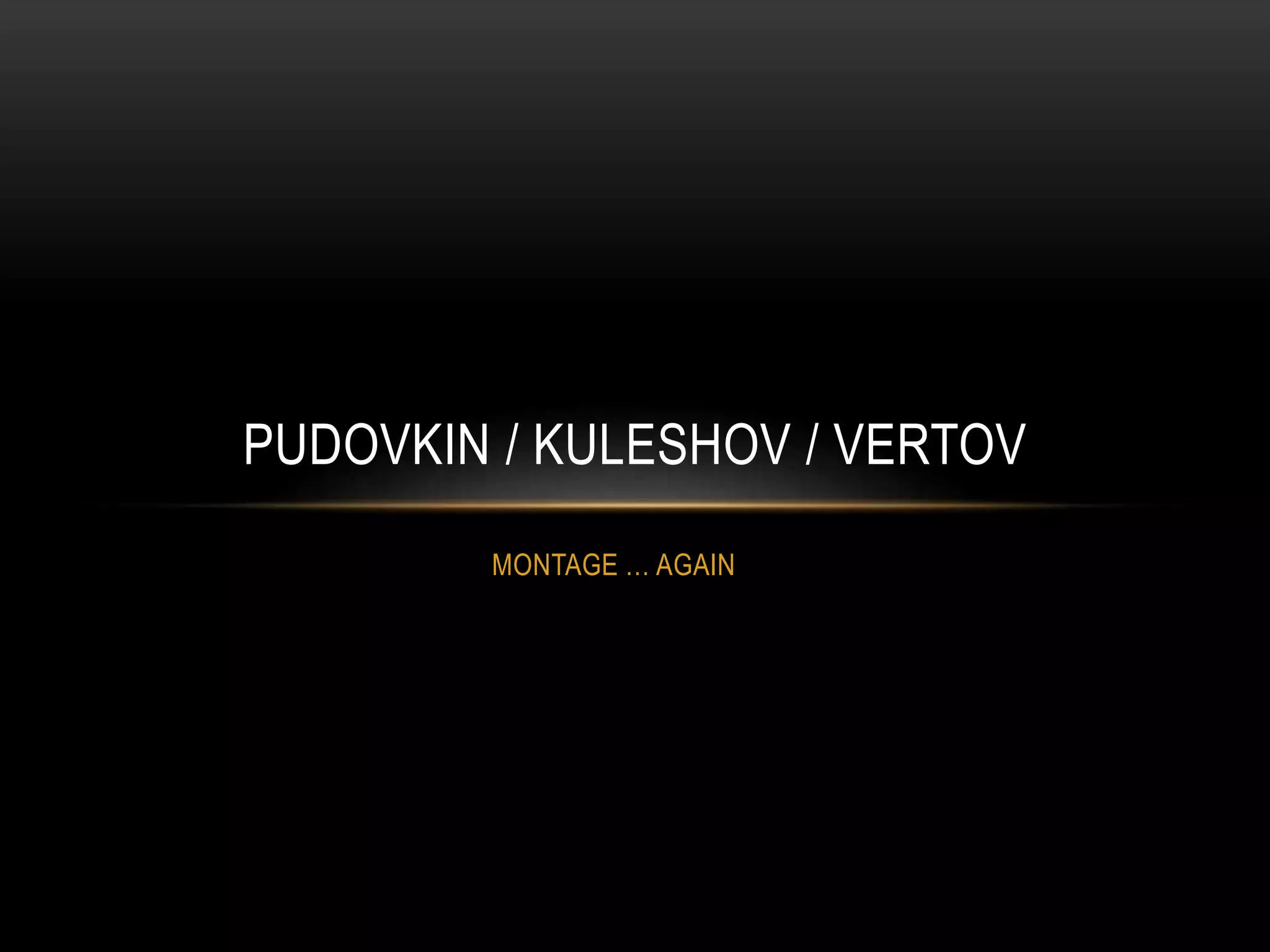 Epstein vertov | PPTX