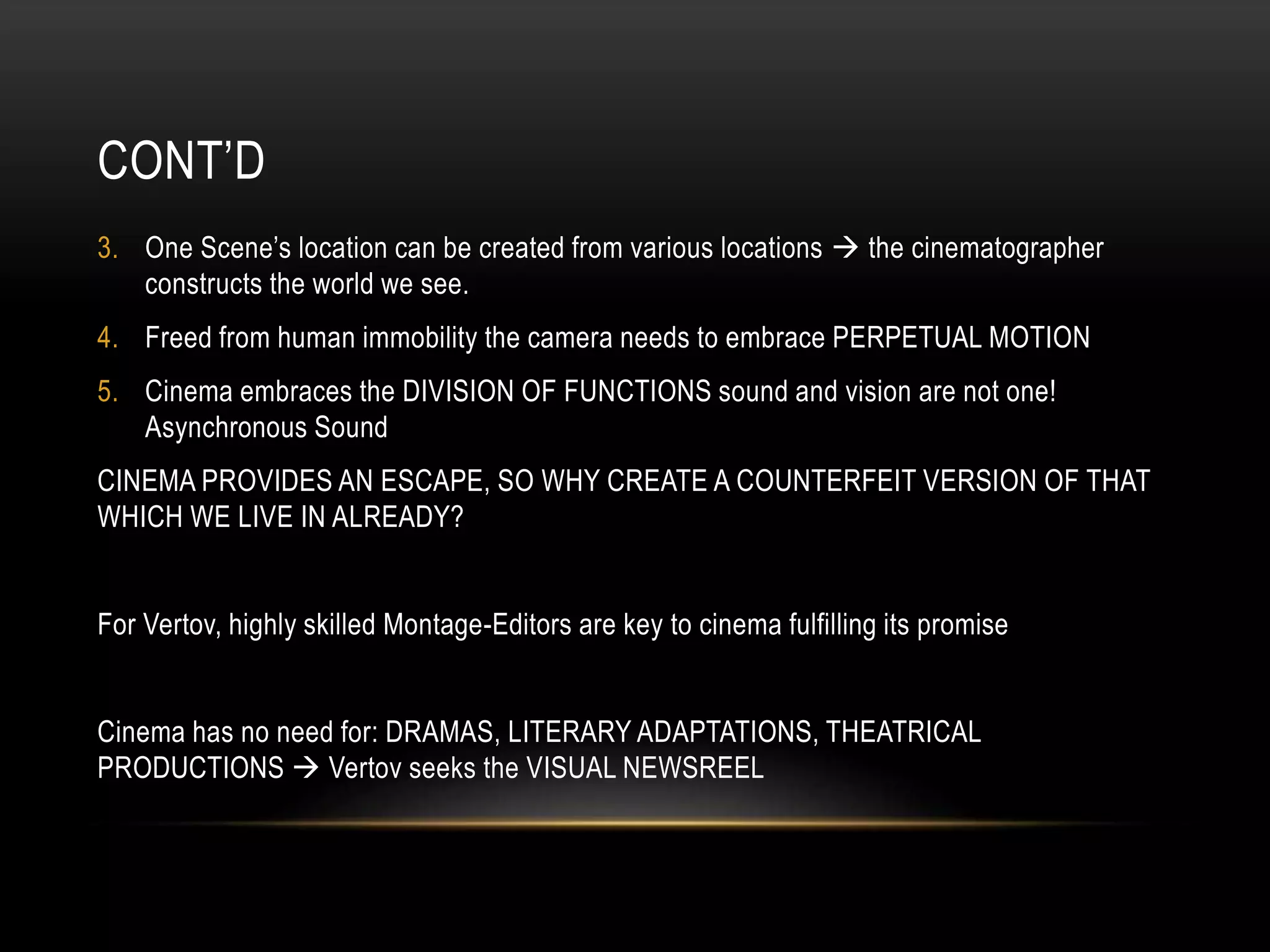 Epstein vertov | PPTX