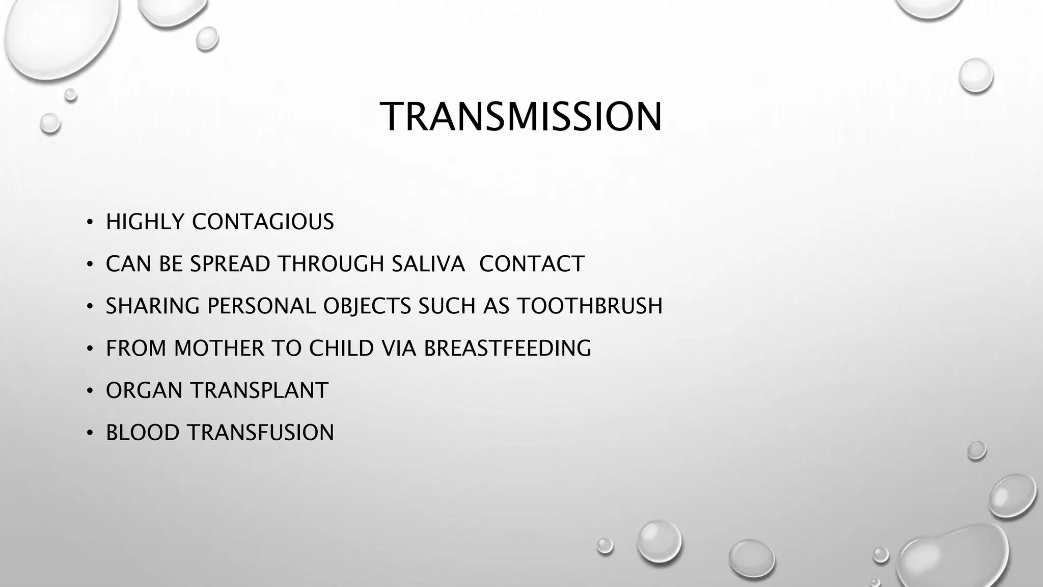 Epstein Barr virus.presentation.......... | PPTX