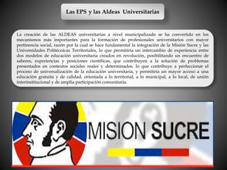EPS y los Pueblos Indígenas | PPTX