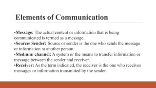communication in Psychology | PPTX | Computer Networking | Computing