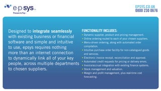 Epsys - An Overview | PPT