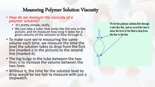 Ept 121 lecture viscosity average molecular weight | PPTX