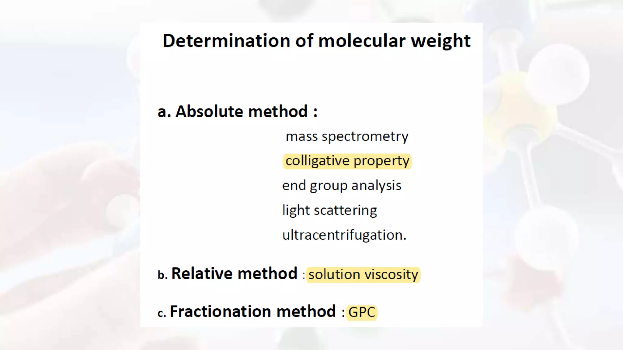 Ept 121 lecture membrane osmometry | PPTX