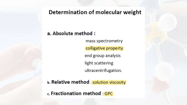 Ept 121 lecture membrane osmometry | PPTX