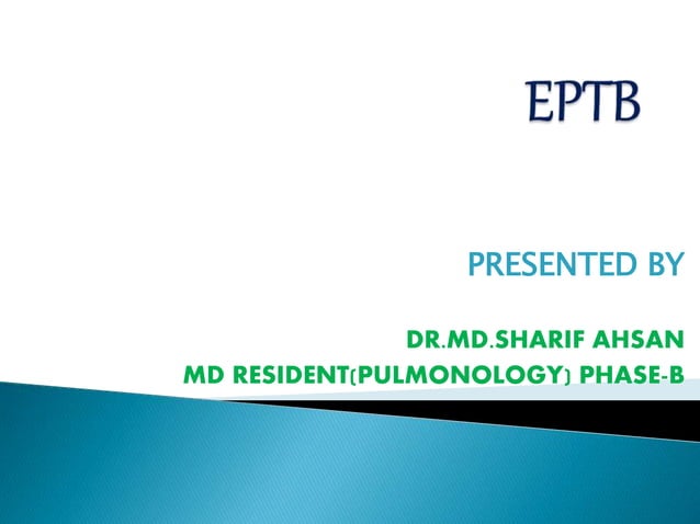 Extra pulmonary TB | PPT | Lung and Respiratory Health | Diseases and ...