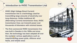 hvdc transmission PPT .pptx | Computer Networking | Computing