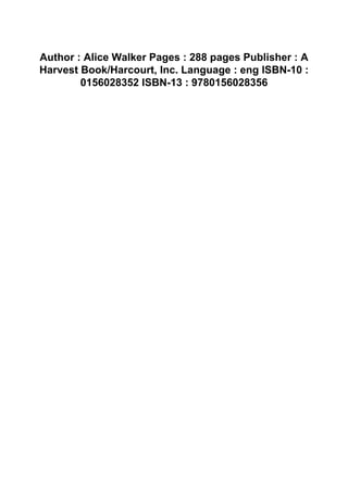 ( ePub ) The Color Purple | PDF