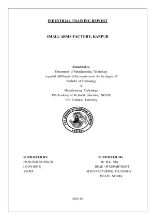 Small%20 arms%20factory%20final%20report | DOCX