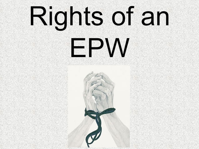 Epw Handling | PPT