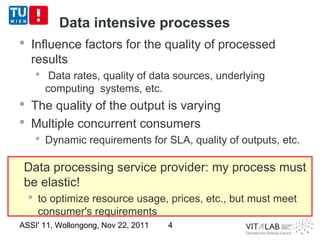 Principles of Elastic Processes on Clouds and Some Enabling Techniques ...
