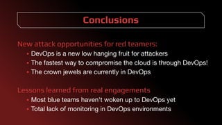 DC 32: Epyon - Attacking DevOps environments | PPT