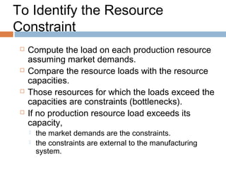 Epyp 15-theory of constraints | PPT