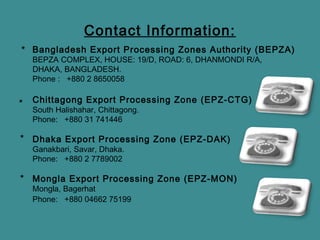 Epz(Export Processing Zone) | PPT