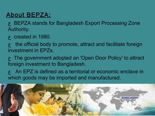 Epz(Export Processing Zone) | PPT