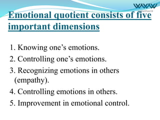Emotional Quotient | PPT