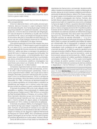 Elemento Química da Semana - Bromo | PDF