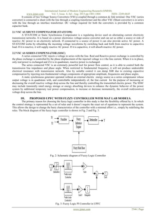 Static Sustenance of Power System Stability Using FLC Based UPFC in SMIB Power System | PDF ...
