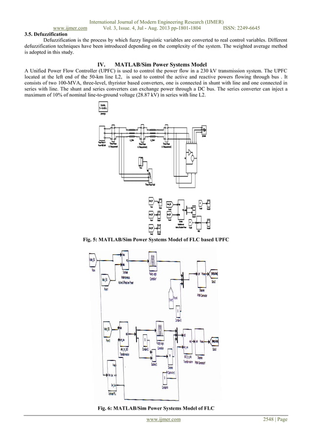 Static Sustenance of Power System Stability Using FLC Based UPFC in SMIB Power System | PDF ...
