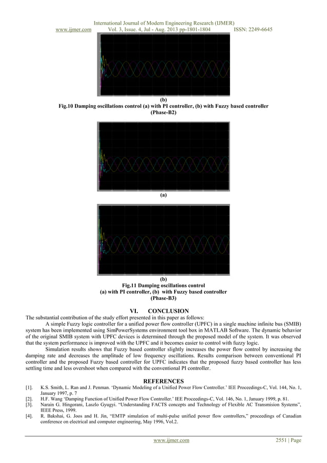Static Sustenance of Power System Stability Using FLC Based UPFC in SMIB Power System | PDF ...