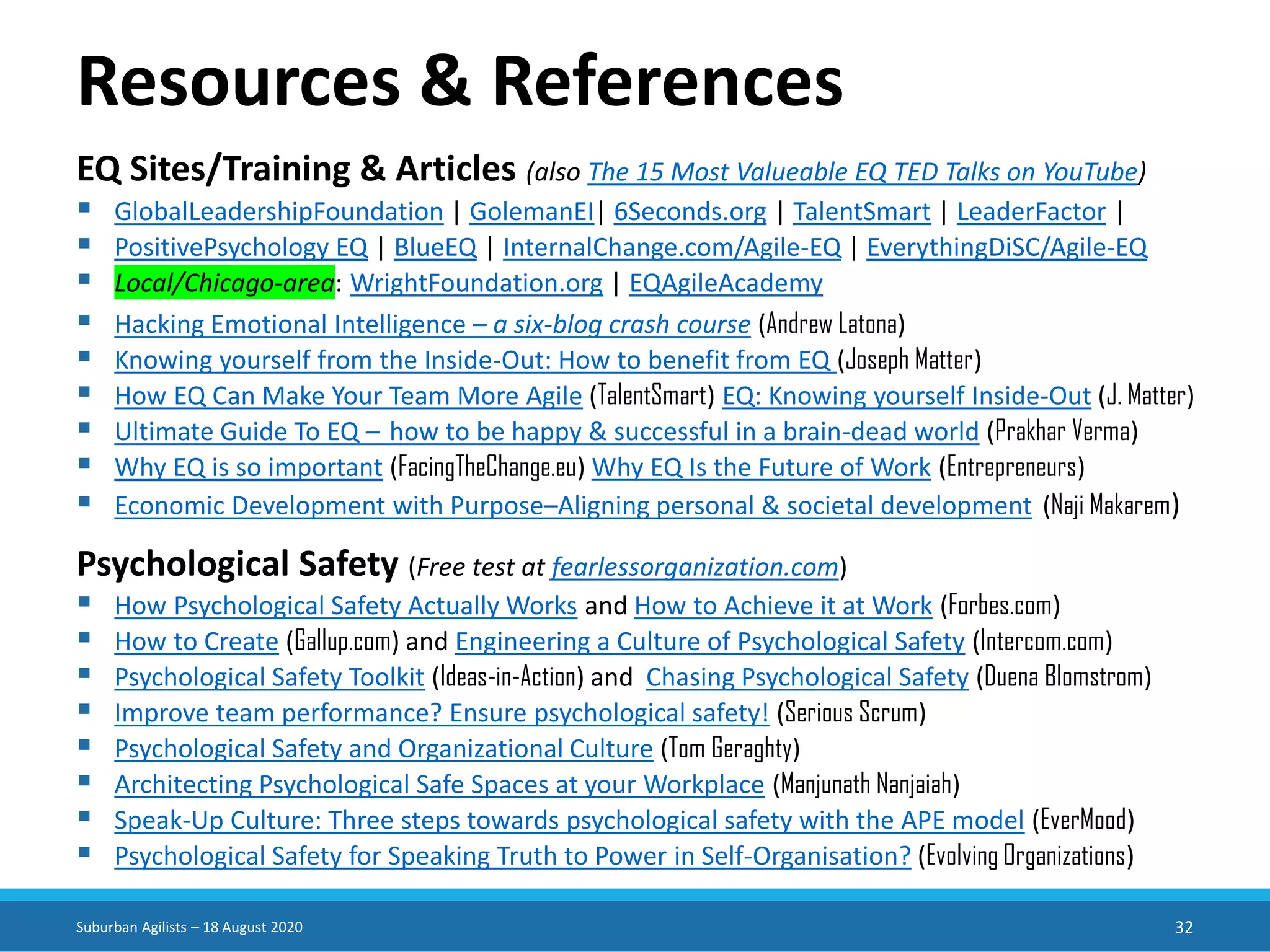Emotional Intelligence in Agile Leadership and Transformation | PPTX