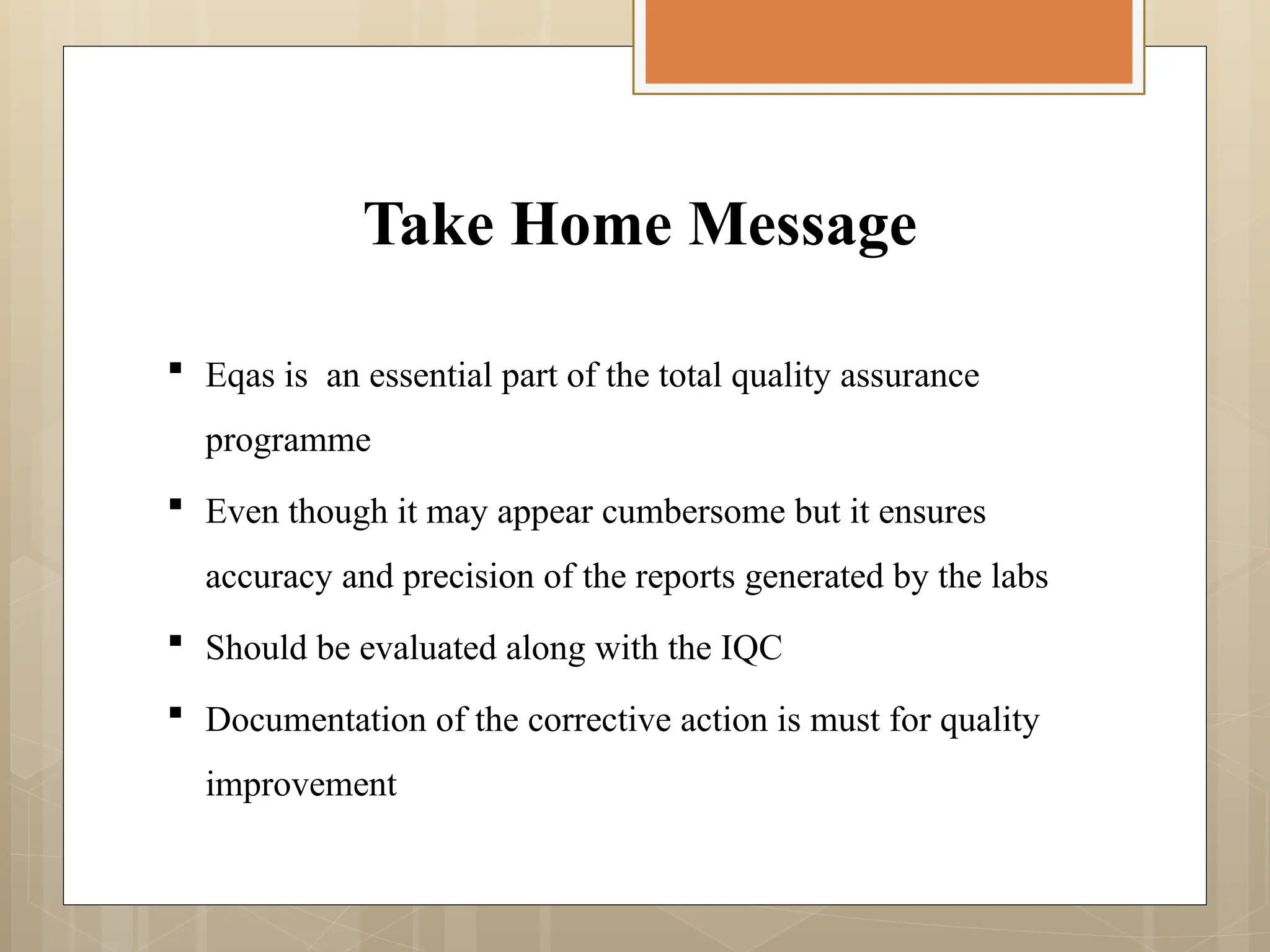 External quality assurance and quality control | PPTX