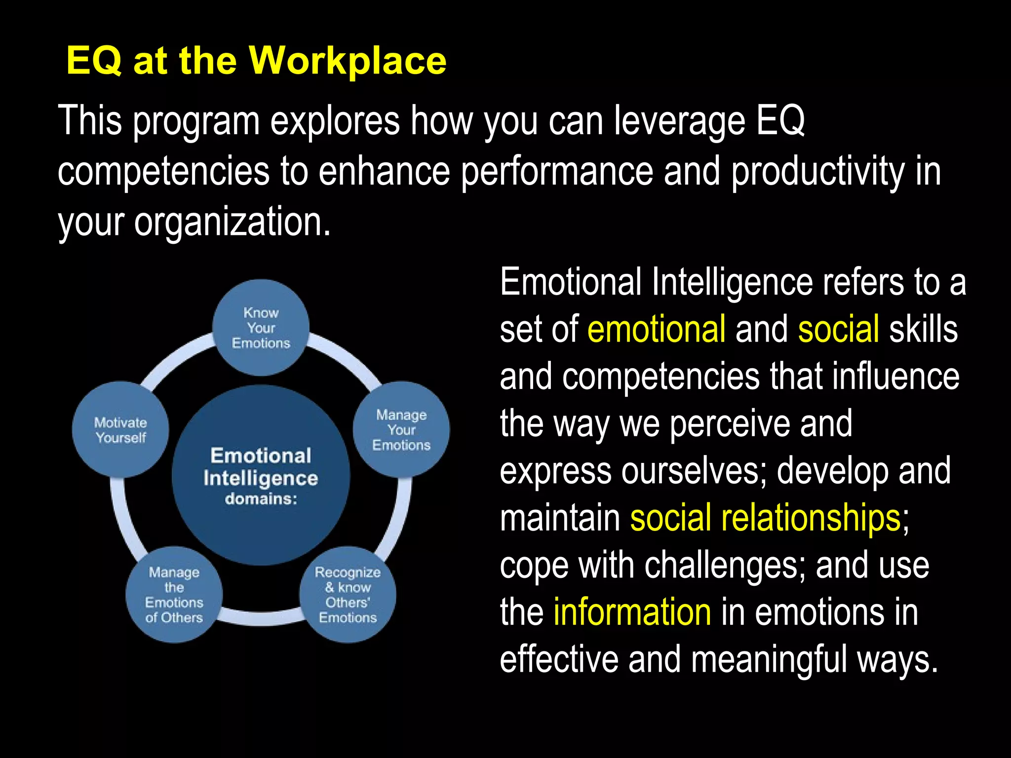 Eq at Workplace | PPT