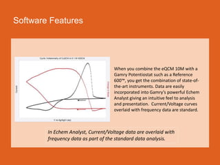 eQCM - Electrochemical Quartz Crystal Microbalance | PPTX | Chemistry ...