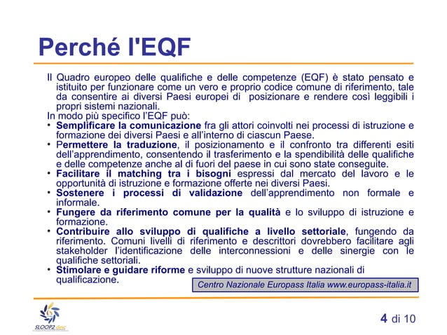 EQF - European Qualification Framework | PPT