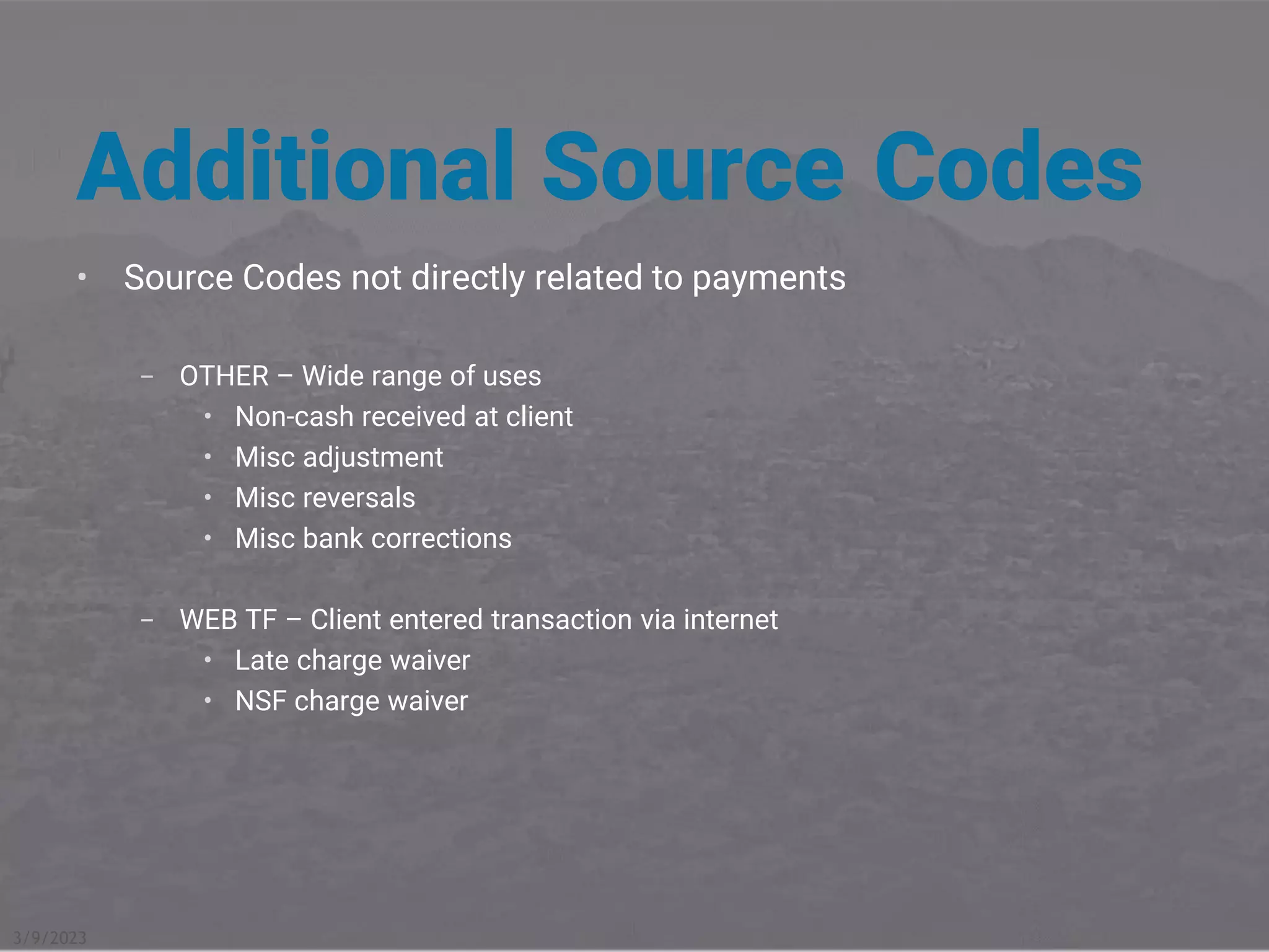 EQ Client Central System Codes | PDF
