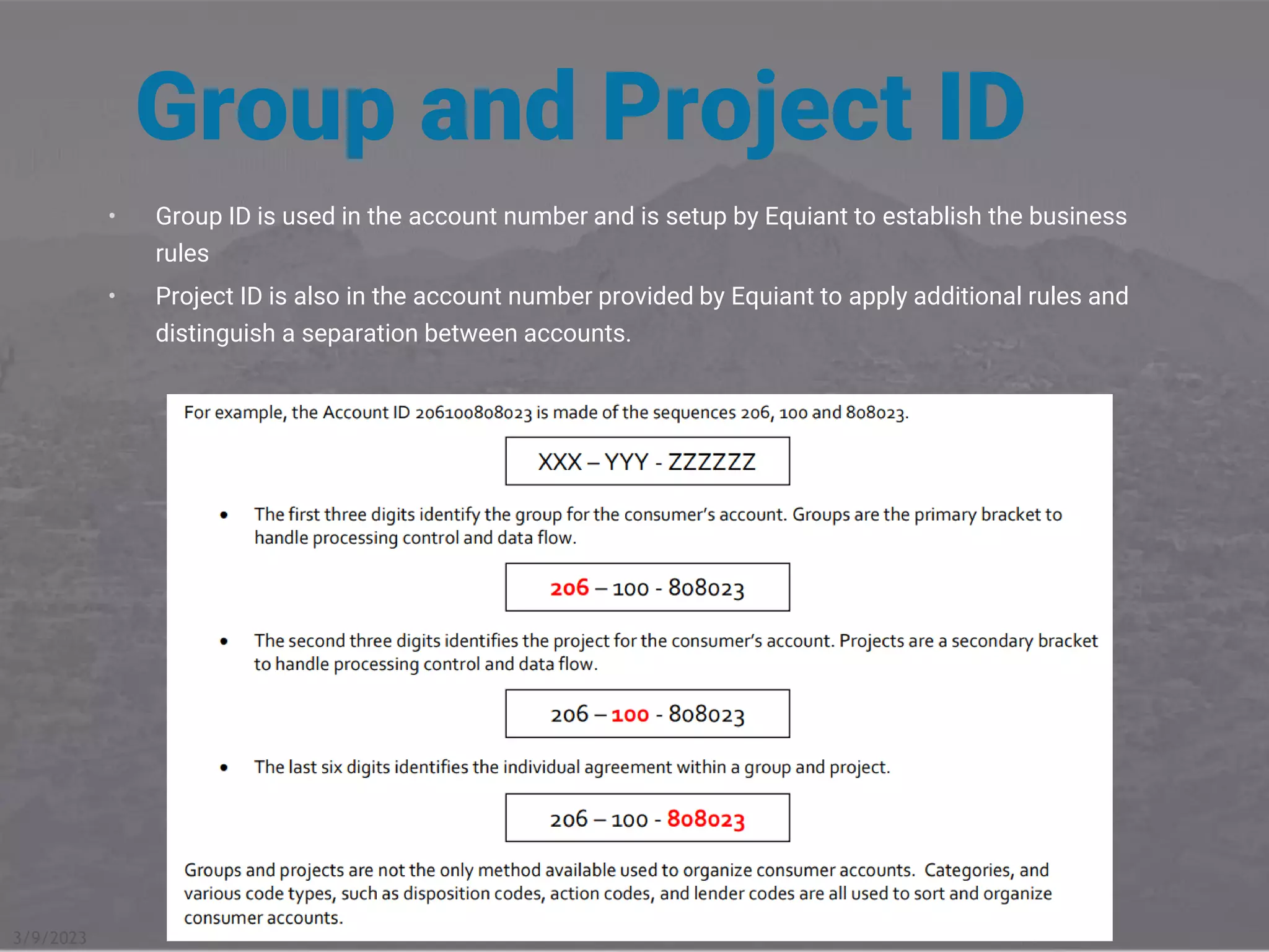 EQ Client Central System Codes | PDF